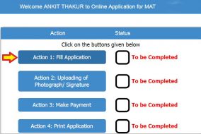 How to Fill MAT Application Form 2025: Get Step Wise Process