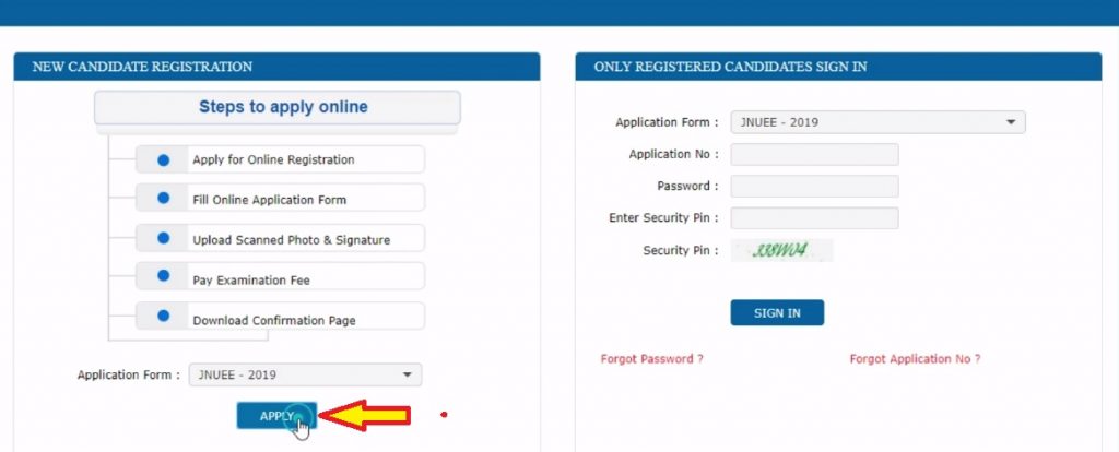How to Fill JNU Application Form 2020, Step by Step Procedure - EDUPORT