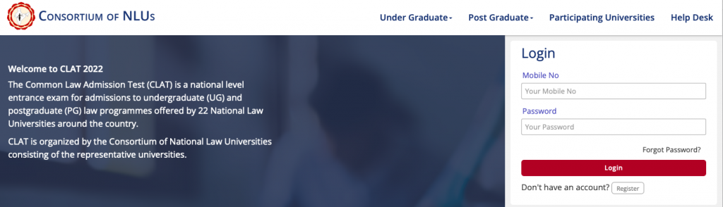 How to Fill CLAT 2023 Application Form, Step by Step Procedure