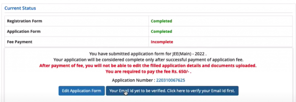 How to Apply for JEE Main 2023, Step by Step Form Filling Procedure