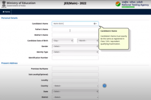 How to Apply for JEE Main 2023, Step by Step Form Filling Procedure
