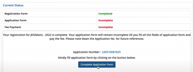 How to Apply for JEE Main 2023, Step by Step Form Filling Procedure