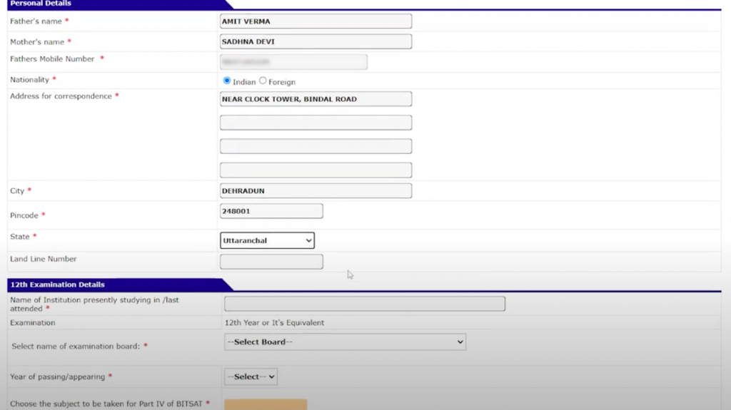 How to Fill BITSAT Application 2025: Get Step by Step Process