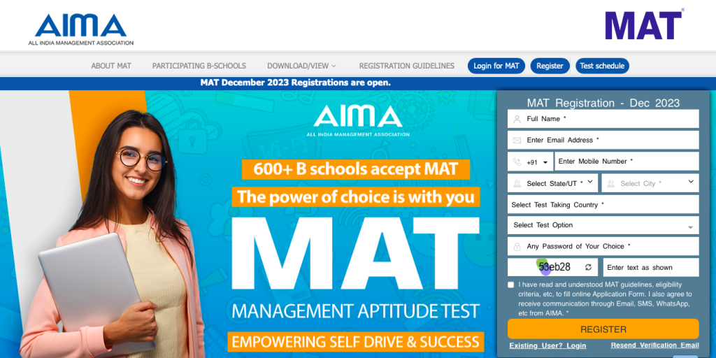 How to Fill MAT 2024 Application Form, Step Wise Filling Process