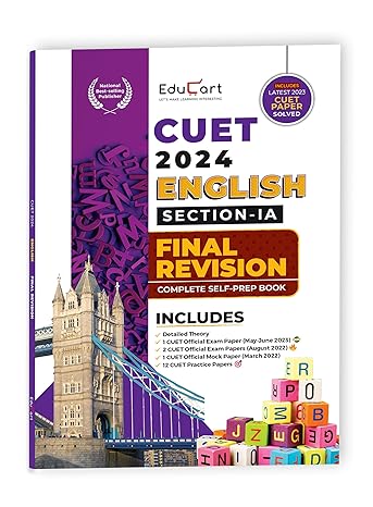 CUET Books 2025: Get Study Material Section Wise Paper/Subject