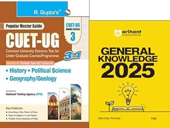 CUET Books 2026: Get Study Material Section Wise Paper/Subject