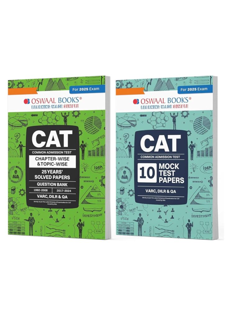 CAT 2025 Preparation Books: Best Books for VARC, DILR and QA