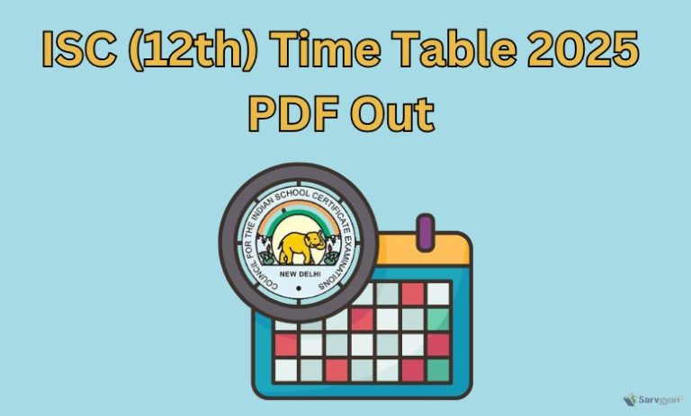 ISC Board Exam Datesheet 2025 PDF Out, Steps To View Here