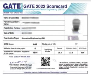 GATE Result 2025 Out, Steps to check GATE Scores Here