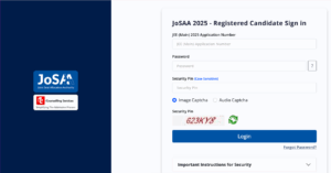 JoSSA Seat Allotment Update: JEE Main 2025 Counselling Round 6 Allotment Out