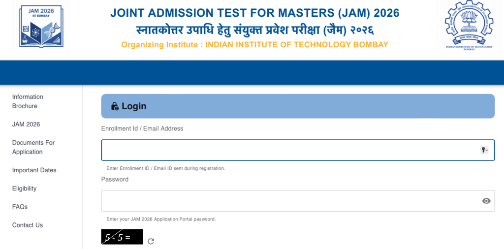 How to Fill IIT JAM Application Form 2026: Check All Steps Here