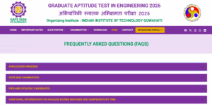 GATE 2026 FAQs PDF Out: Clear All Your Doubts Before Applying