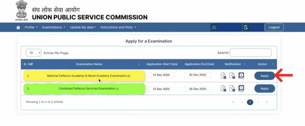 How to Fill NDA 2026 Application: Know Step by Step Procedure