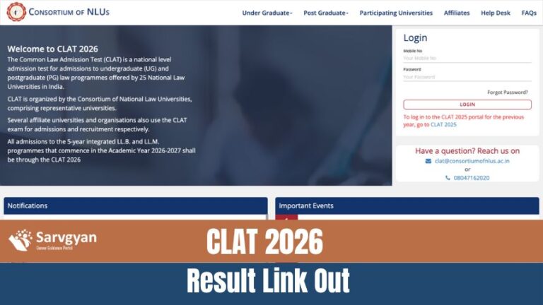 CLAT 2026 Result Out, Direct Link Here