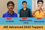 JEE Advanced 2023 Toppers List: Rank, Zone wise Toppers list of last ...