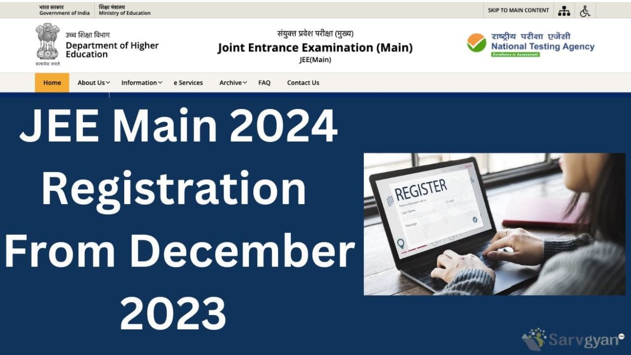 JEE Main 2024 Registration to start From December 2023, Know ...