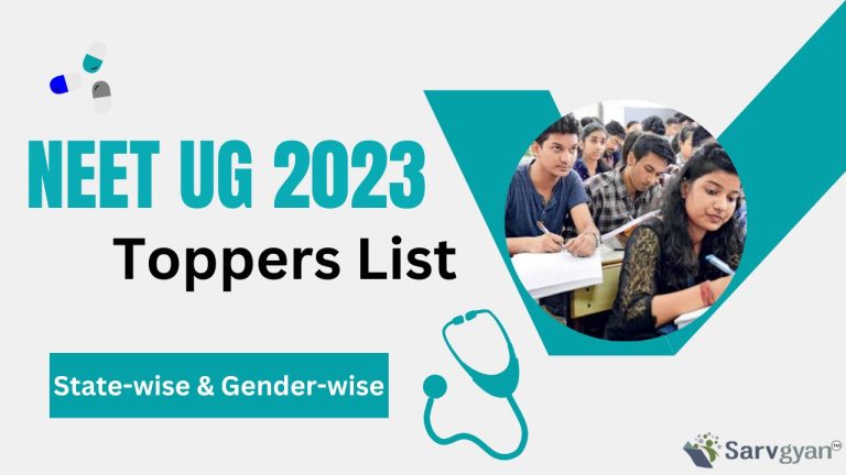 NEET UG Toppers List 2023 till 2019: Category-wise, State-wise & Gender ...