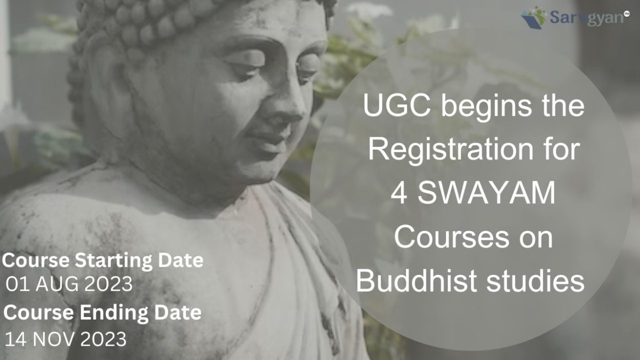 UGC begins the Registration for 4 SWAYAM Courses 2023, Here is How to Apply - SarvGyan News
