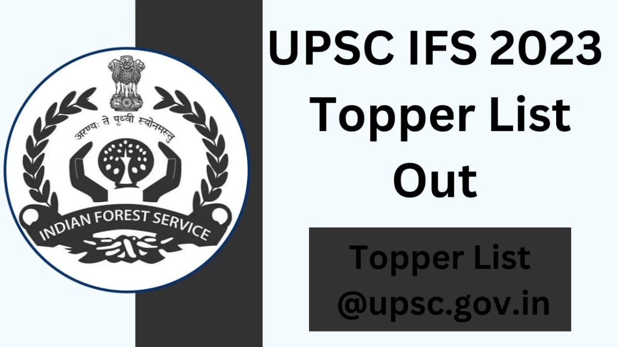 UPSC IFS Final 2023 Topper List Released, Kolluru Venkata Srikanth ...