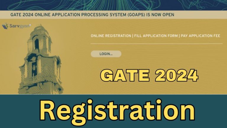 GATE 2024 Registration Ends Today, Apply With Late Fee Till 20 Oct ...