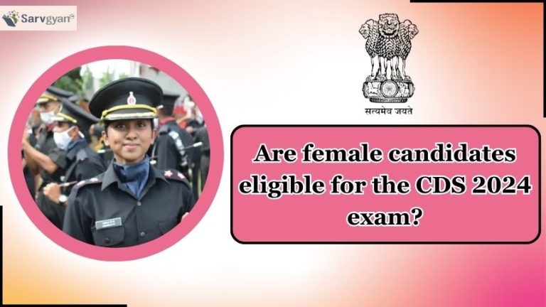 Can Girls Apply for CDS 2024 Exam? Check Eligibility for Female ...