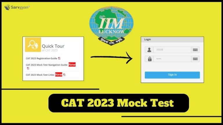 CAT 2023 Mock Test Link Activated @iimcat.ac.in, Steps To Apply Here ...