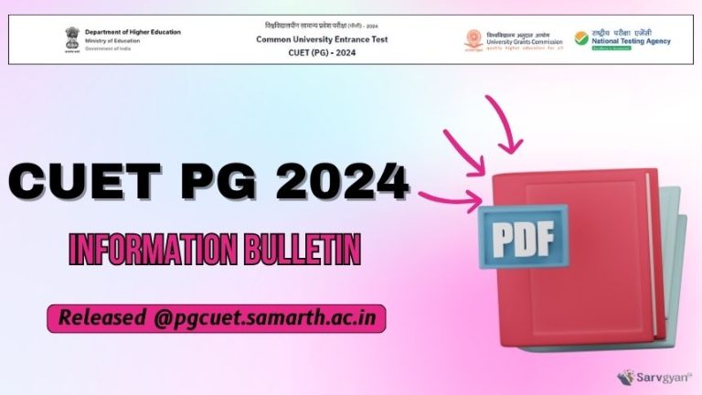 CUET PG 2024 Information Bulletin Out, Here’s All The Important Detail ...