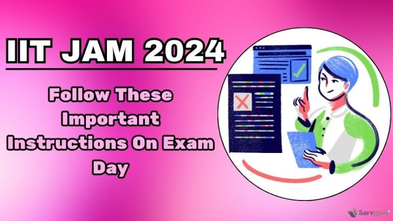IIT JAM 2024 Exam On 11 February, Follow These Instructions On Exam Day ...