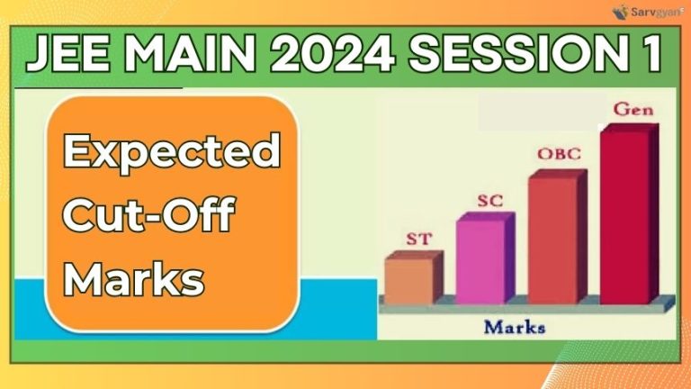 JEE Main 2024 Session 1 Expected Cut-Off: Check category wise cutoff ...
