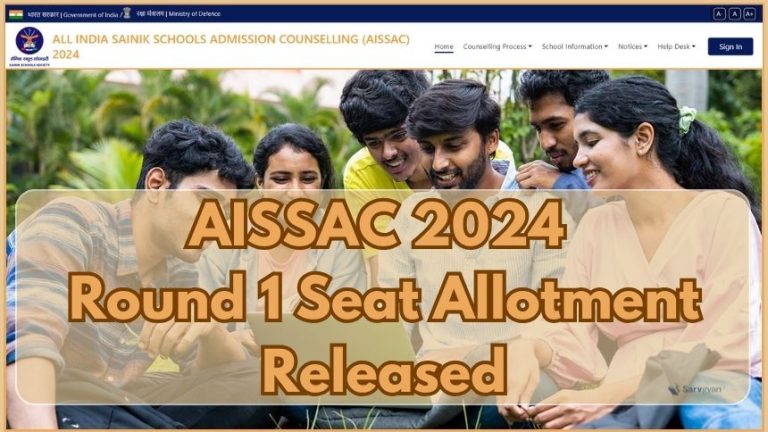 Sainik School 2024 Round 1 Seat Allotment Out, Direct Link Here - SarvGyan News