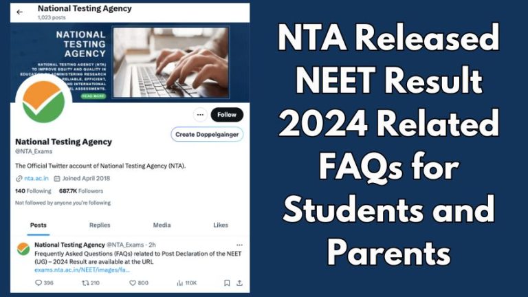 NEET (UG) 2024 Result: NTA Releases Common Post-Result FAQs - SarvGyan News